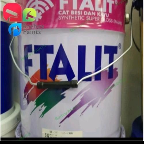 Jual Ftalit Gloss Cat Kayu Dan Besi Bright Yellow 312 20 kg - Jakarta ...