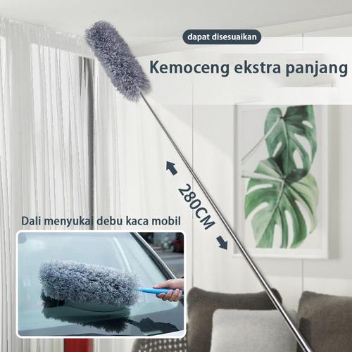 Jual Kemoceng Tarik Microfiber Fleksibel 280CM/arik Tekuk Panjang Alat ...