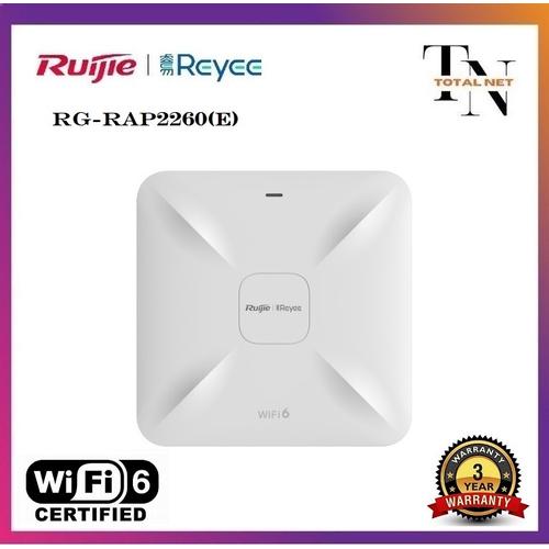 Jual Ruiji RG-RAP2260(E) Reyee Wi-Fi 6 3202Mbps Multi-G Ceiling AP ...