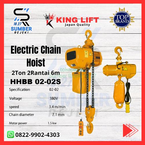 Jual Electric Chain Hoist / Hoist Listrik / Mesin 2Ton 2Rantai 6m 380V ...