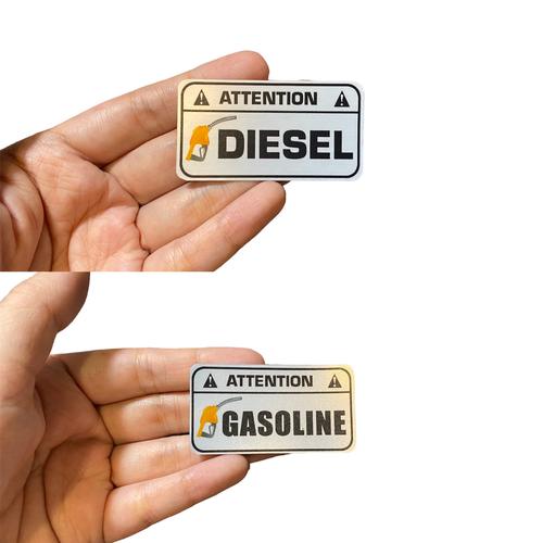Jual sticker tangki bensin diesel / gasoline - diesel - Kab. Tangerang ...