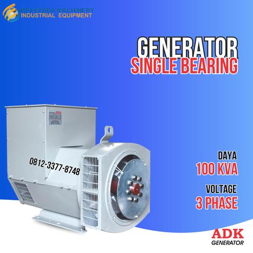 Jual Generator ADK 3 phase 100 KVA 80 KW Single Bearing Alternator ...