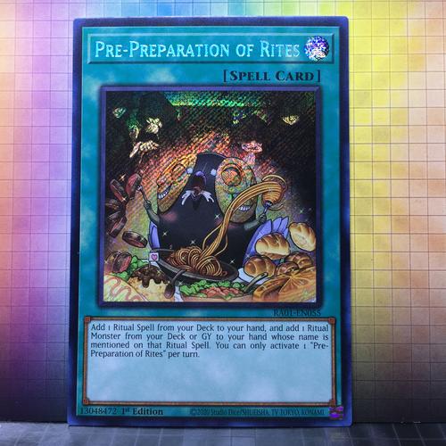 Jual Yugioh Pre-Preparation of Rites - RA01 - Ultra rare - Jakarta ...