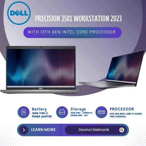 Jual DELL PRECISION 15 3581 i7-13700H 32GB RAM 1TB SSD RTX A500 4GB 15 ...