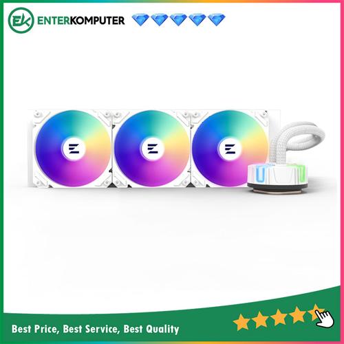 Promo Zalman Reserator5 Z36 ARGB White 360mm Liquid CPU Cooler Cicil 0% ...