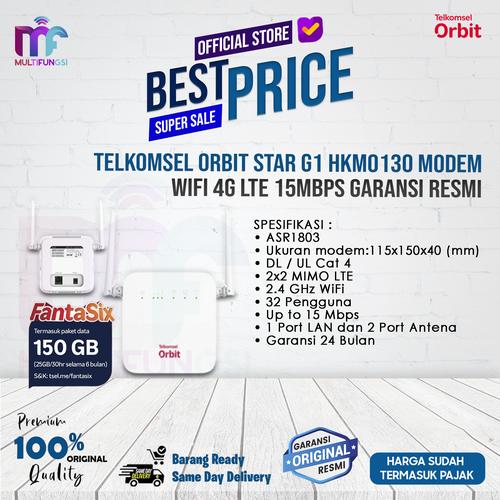 Jual Telkomsel Orbit Star G1 HKM0130 Modem Wifi 4G LTE 15mbps Garansi Resmi - Jakarta Pusat ...