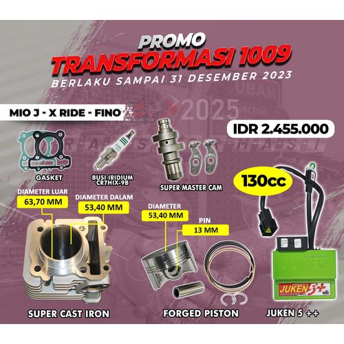 Jual PAKET BORE UP MIO J | X-RIDE | FINO | 130 CC BRT - Kota Bandung ...