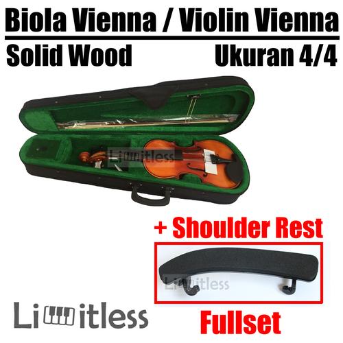 Jual Biola Vienna 4/4 Violin Solid Wood Original - 4/4 - Jakarta Pusat ...