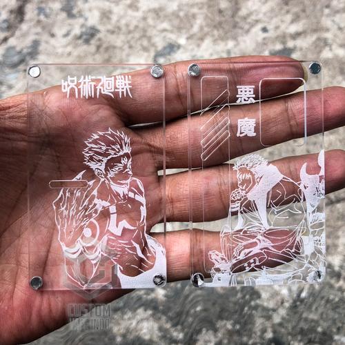 Jual Centaurus B80 Panel Acrylic Clear motif Ryomen Sukuna Jujutsu ...