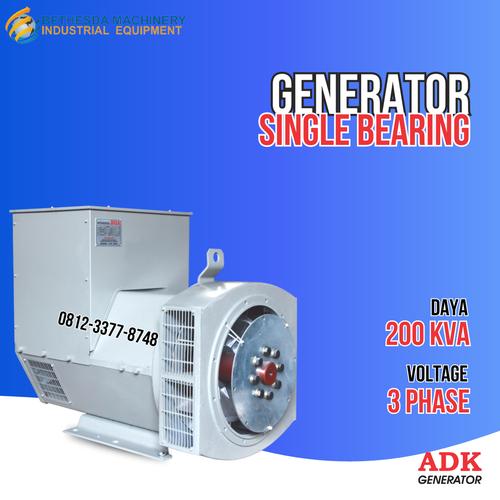 Jual Mesin Generator 3 Phase 200 Kva 250 Kva 300 Kva ADK SINGLE BEARING ...
