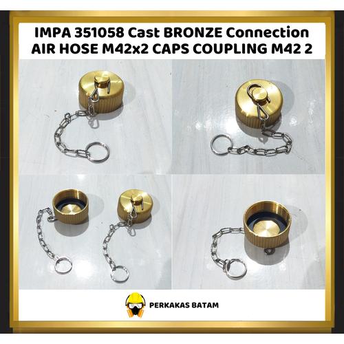 Jual IMPA 351058 Cast BRONZE Connection AIR HOSE M42x2 CAPS COUPLING ...