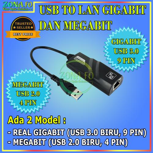 Promo USB to LAN Gigabit 3.0 USB to Ethernet USB to LAN Converter ...