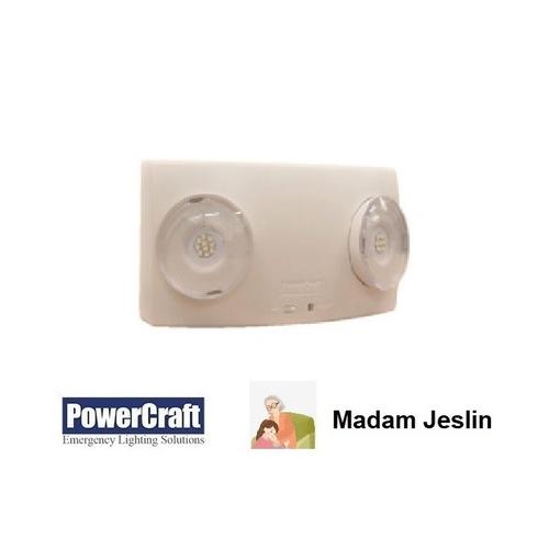 Jual Emergency Light PowerCraft TED10NM 2x3W LED - Jakarta Barat ...