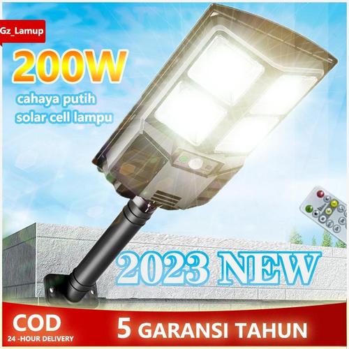 Jual 200W Lampu Solar Cell Garansi 5 Tahun Solar Sensor Street Cell Lights - 150W - Jakarta ...