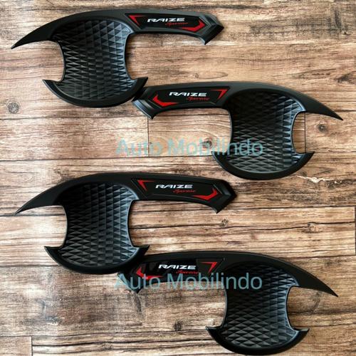 Jual Outer Mangkok Toyota Raize Hitam Doff - List Merah - Kota ...