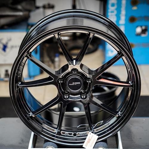 Jual velg racing r18 NF JF FLOW FORMING ET 22 RING 18 Reborn Zenix ...