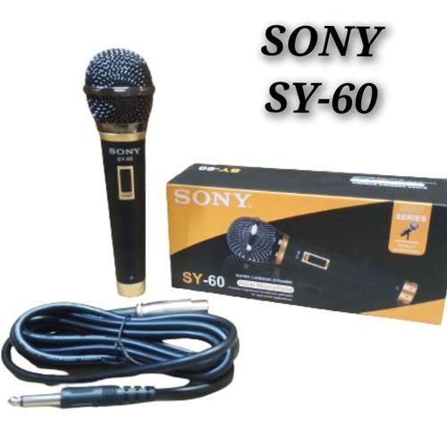 Jual Mic Kabel Sony SY 60 / SY-60 Microphone Kabel Body Metal - Jakarta ...
