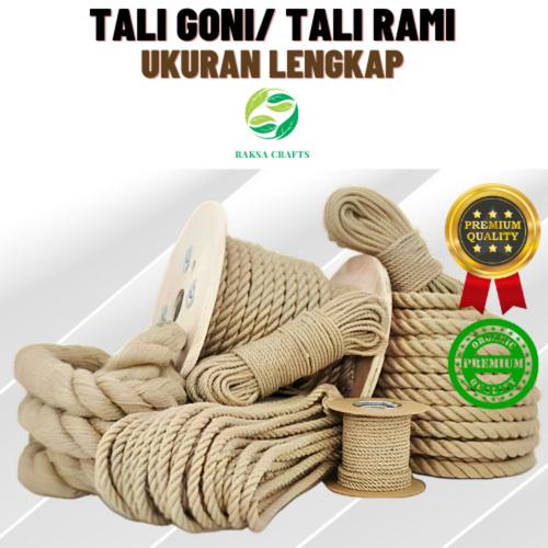 Jual Tali Tambang 4mm 6mm 8mm 10mm 12mm 14mm 16mm Tali Rami Goni Manila ...