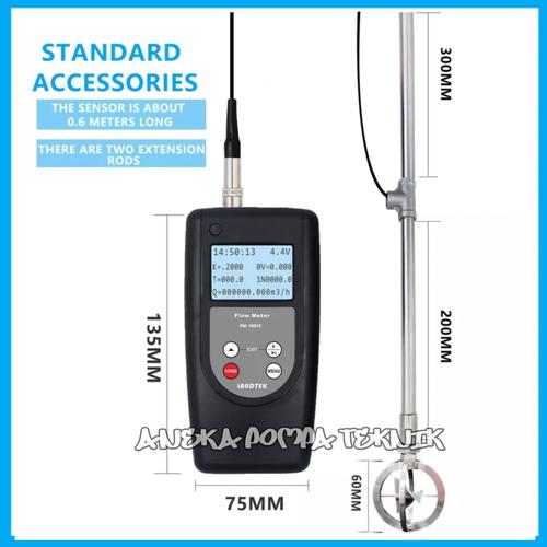 Jual Open Channel Current Flow Meter Water Rate FM100V5 River Lake FM ...