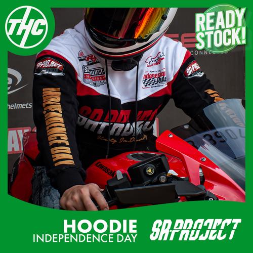 Jual HOODIE SR-PROJECT INDEPENDENCE DAY LIMITED JAKET SUNMORI RIDING ...