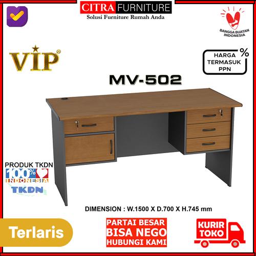 Promo VIP Meja Tulis Kerja Kantor 1 Biro - MV 502 Cicil 0% 3x - Jakarta ...