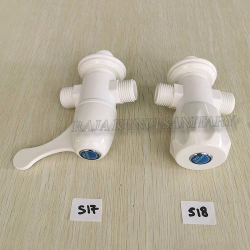 Jual Stop Kran Double Soligen PVC/Stop Kran Cabang/Kran Tee Shower ...