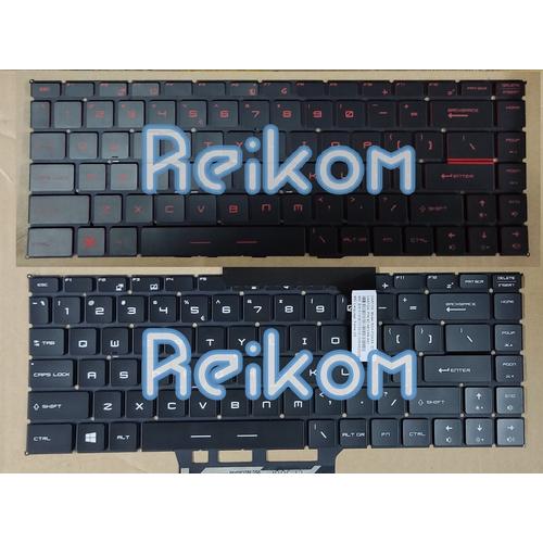 Jual Keyboard MSI GF63 8rc 8rd MS-16R3 - Huruf Merah - Jakarta Pusat ...