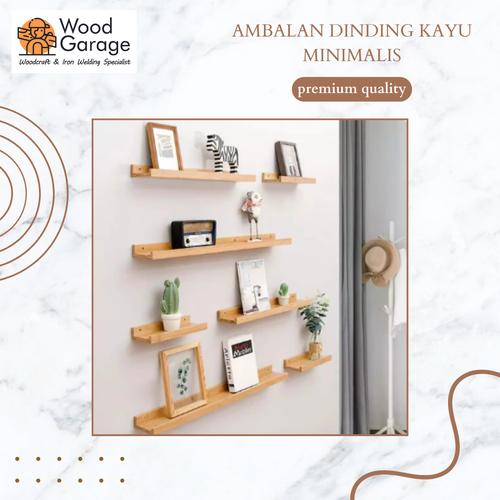 Jual Ambalan dinding kayu minimalis - Kab. Malang - wood garage dua ...
