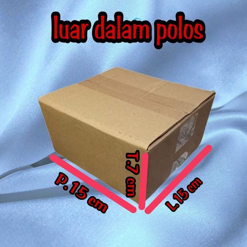 Jual kardus packing UK 15x15x7 kardus polos kardus kecil - Kab. Bekasi ...