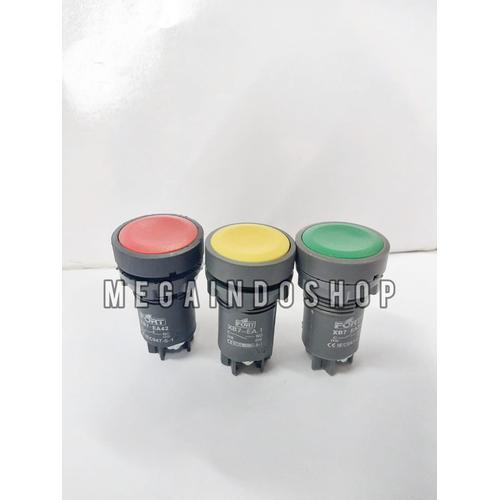 Jual Push Button 22mm Type XB7 Kuning, Hijau. & Merah - FORT - Merah ...