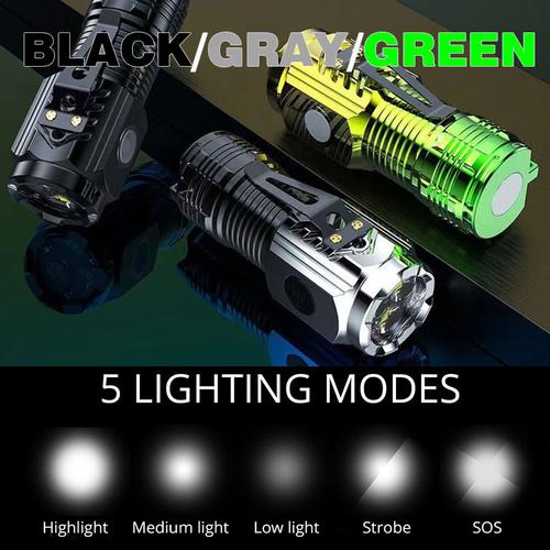 Promo SENTER SWAT POLICE MINI / SENTER LED RECHARGEABLE SUPER TERANG ...