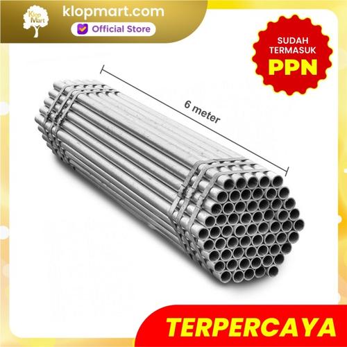 Promo Pipa Scaffolding Galvanis 4mm 1.5inch Panjang 6mtr Cicil 0% 3x ...