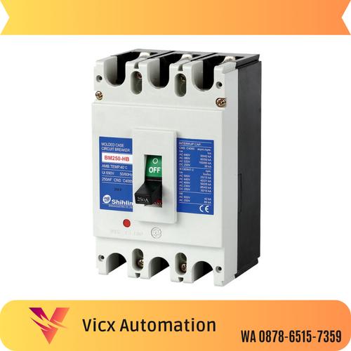 Jual MCCB BM250-HB 3P 225A ~ 250A Shihlin Electric - 225A - Jakarta Barat - Vicx Automation ...