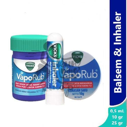 Jual Vicks Vaporub 10 gr, 25 gr, 50 gr & Vicks Inhaler - pelega ...