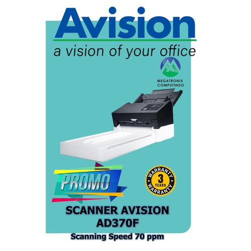Jual AVISION AD370F Scanning Speed 70 ppm A4 200dpi Color Flatbed 1.5 SEC - Jakarta Pusat ...