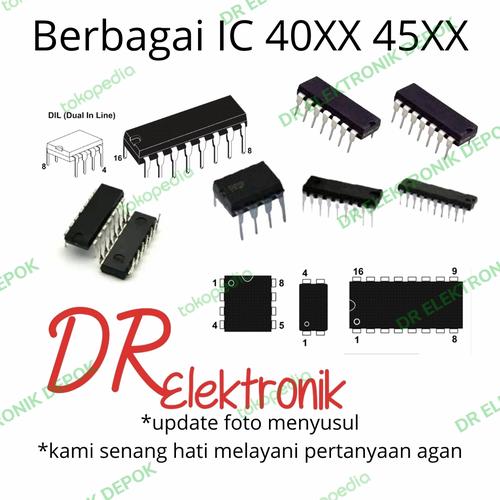 Jual IC 4049 CD4049 Integrated Circuit CMOS CD4049BE DIP - Kota Depok ...