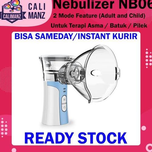 Jual Mesh Nebulizer Portable Alat bantu Uap Asma Batuk pilek inhaler ...