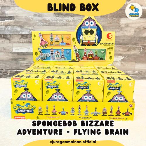 Promo BLINDBOX Spongebob Brain Head Blinbox Bricks (SPGBOB01) - Kota ...