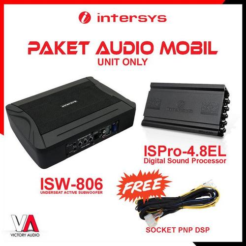 Jual Paket Audio Mobil INTERSYS DSP ISPro-4.8EL + Subwoofer Kolong ISW ...