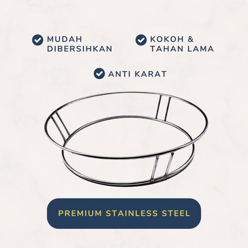 Jual PAN HIGH RACK ALAS TATAKAN PANCI BULAT STAINLESS STEEL - Jakarta ...