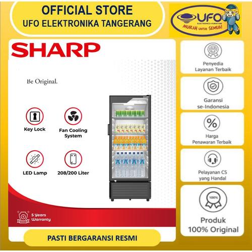 Jual SHARP SHOWCASH SCH-210FS//SCH120FS Anti Dew Glass Dor - Kab. Tangerang - UFO ELEKTRONIKA ...