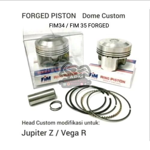 Jual PISTON KIT FIM34 FIM35 FORGED PIN 13 VEGA, JUPITER Z FIM 34 FIM 35 ...