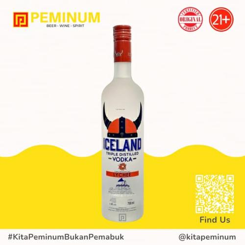 Jual [21+] ICELAND VODKA LYCHEE 700ML - Jakarta Barat - PEMINUM | Tokopedia