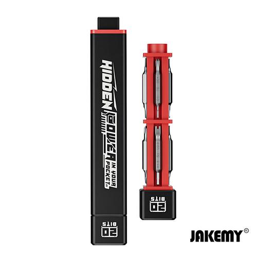 Promo Jakemy JM-8195 Screwdriver Aluminum Handle Double Magnetic S2 ...