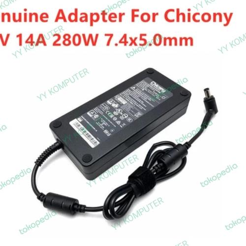 Jual Adaptor Charger Laptop MSI Chicony GE75-9SF GE-75-10SFS 20V-14A ...