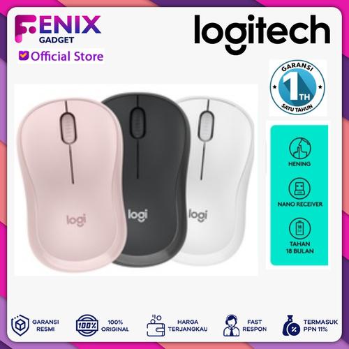 Jual Logitech M240 Mouse Wireless Bluetooth Silent - Putih - Jakarta ...