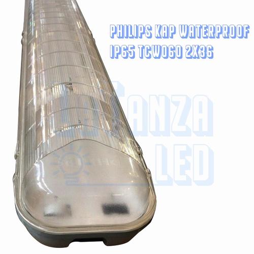 Jual Philips TCW060 Kap Lampu TL Waterproof IP65 TCW 060 2x36 - Jakarta ...