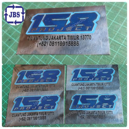 Jual Emblem Name Plate Karoseri Stenlis Design Custom - Jakarta Pusat ...