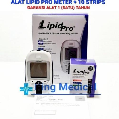 Jual Lipid Pro Meter & Strip Lipid Pro isi 10 test strip - Kota ...