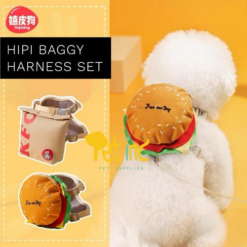 Jual Hipi baggy harness set - Kota Sukabumi - Pet inc shop | Tokopedia